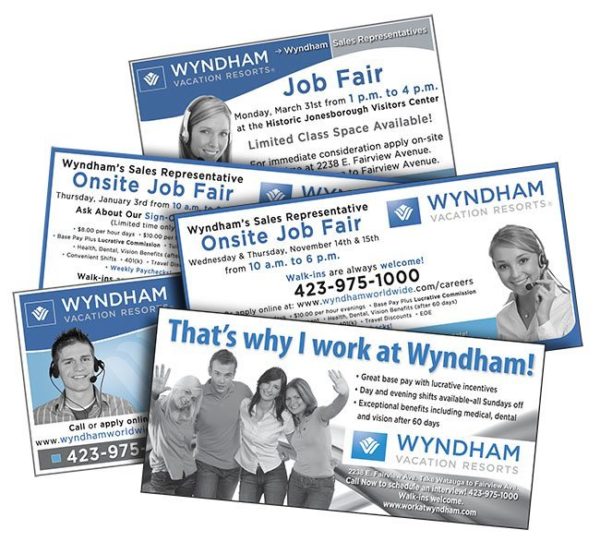 Wyndham - Employee Ads | Red Crow Marketing