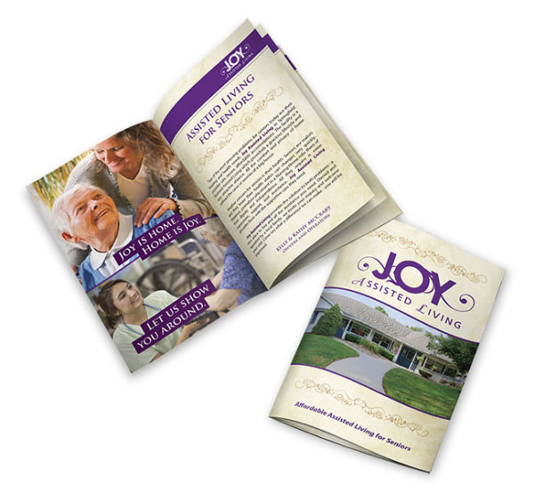 Joys Assisted Living - Brochure Design | Red Crow Marketing